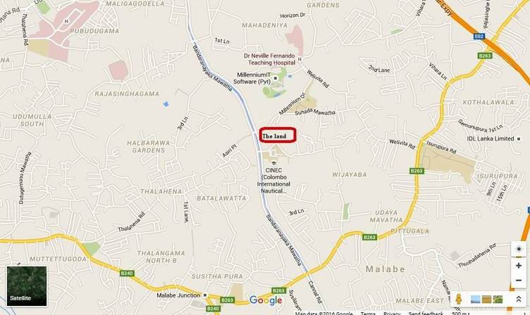 Land for sale Chandrika Kumaratunga mawatha malabe sri lanka